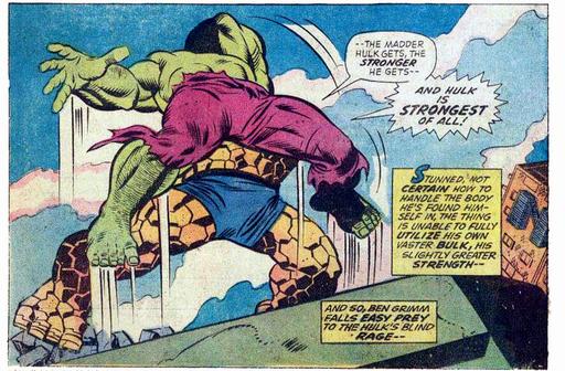 The Incredible Hulk Vs The Thing